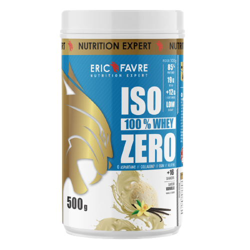 ISO ZERO VANILLE 500 gr | Pharmashop